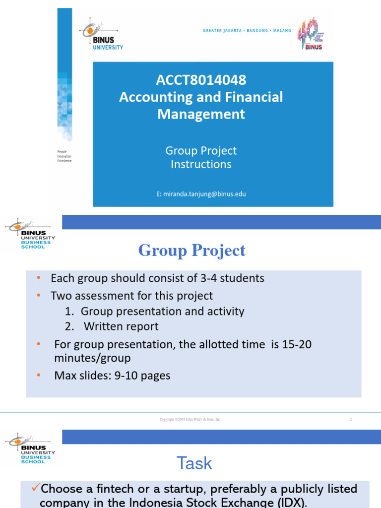 Group Project instructions-AFM Course - REVISED | PDF | Return On ...