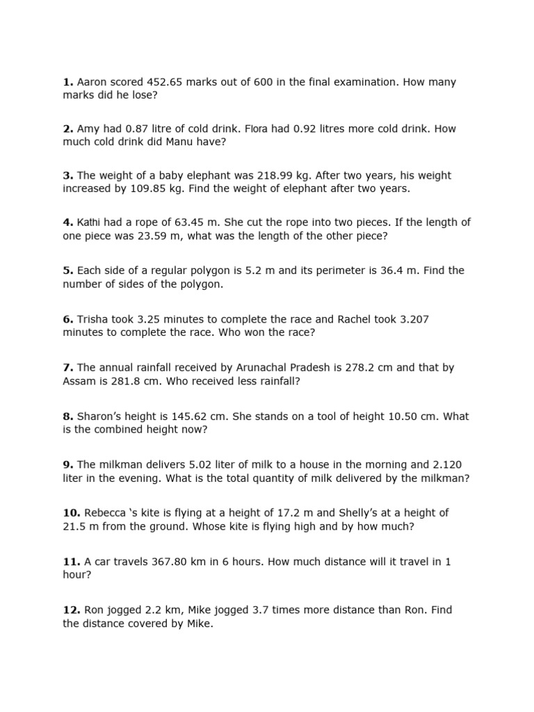 Math Problem Solutions and Answers | PDF | Travel | Science & Mathematics