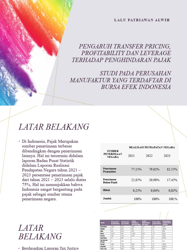 Lalu Patriawan Alwih | PDF | Pengelolaan Keuangan & Uang