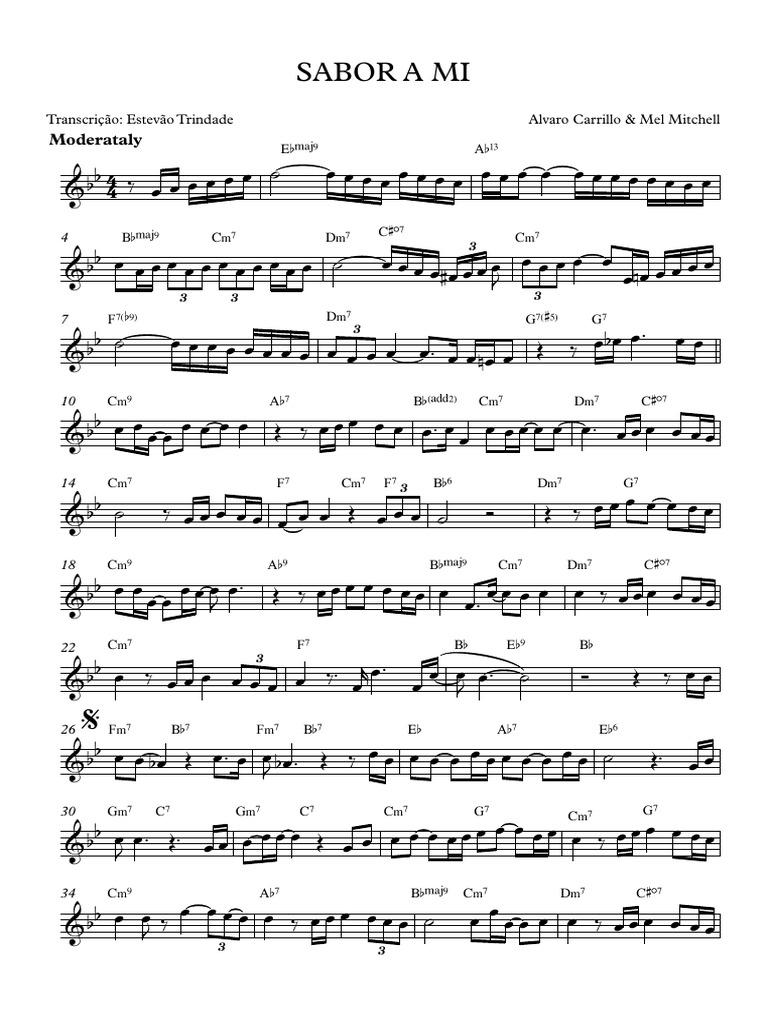 Sabor A Mi | PDF