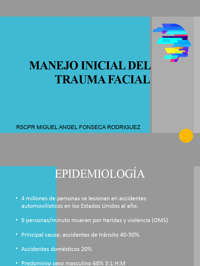 Trauma Facial Maxi | PDF | Cabeza y cuello humanos | Morfología (biología)