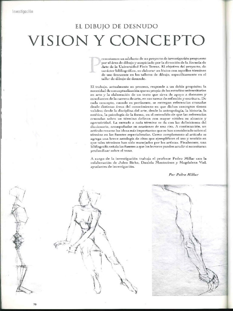El Dibujo de Desnudo | PDF