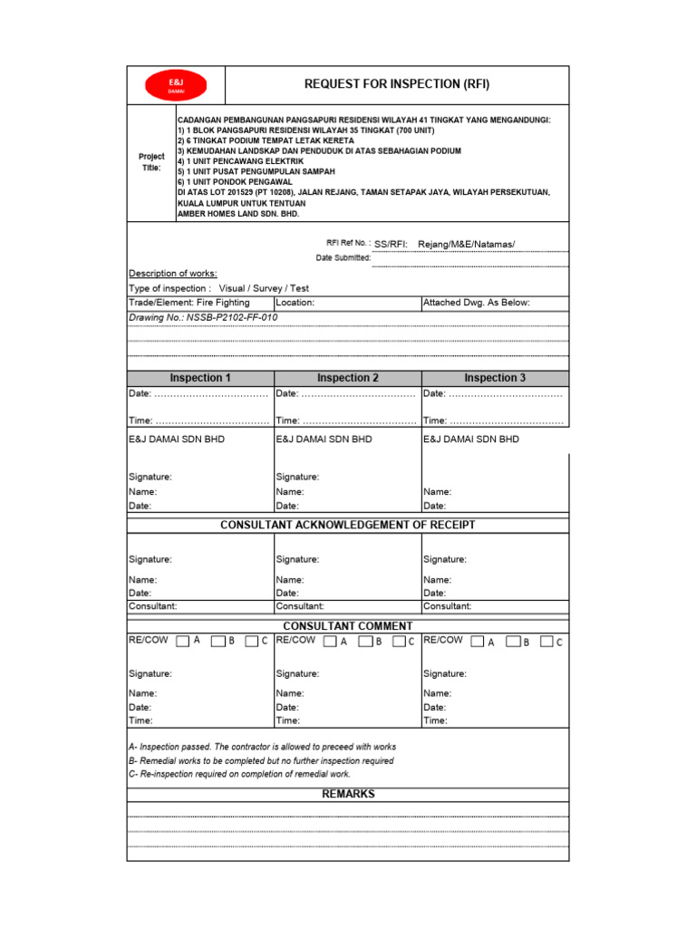 1.RFI COVER-combined | PDF