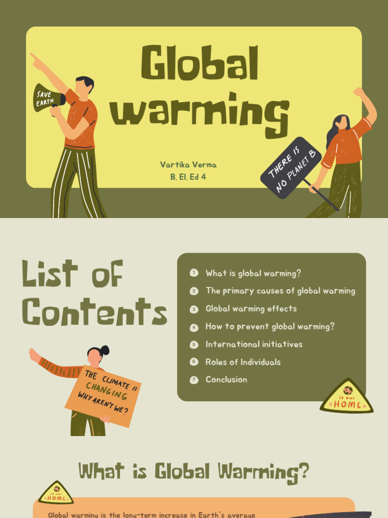 Global Warming | PDF | Climate Change | Greenhouse Effect