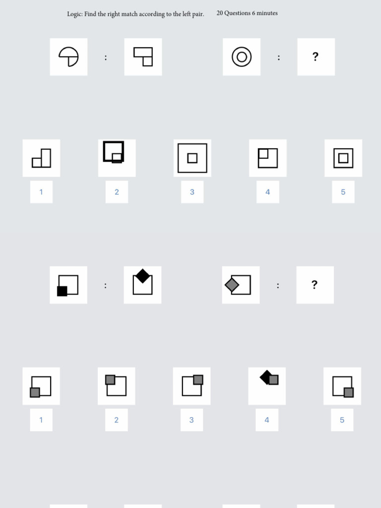 IQ Test | PDF | Cognitive Science | Cognition