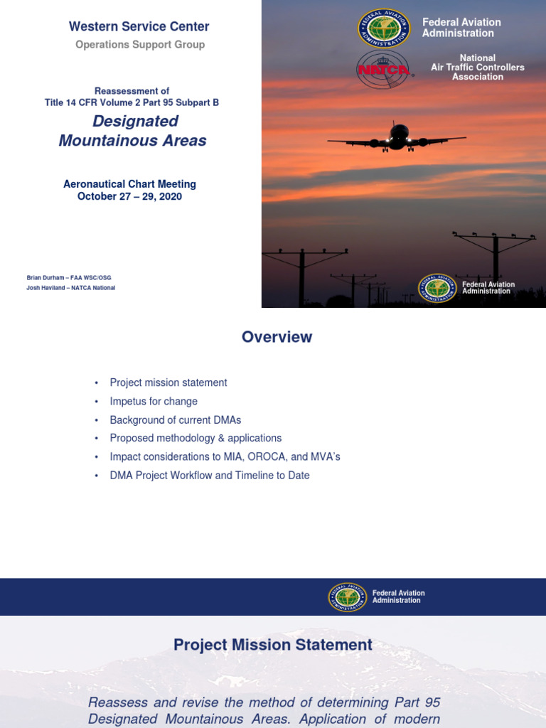 20 02 Designated Mountainous Areas | PDF | Aviation | Aviation Safety