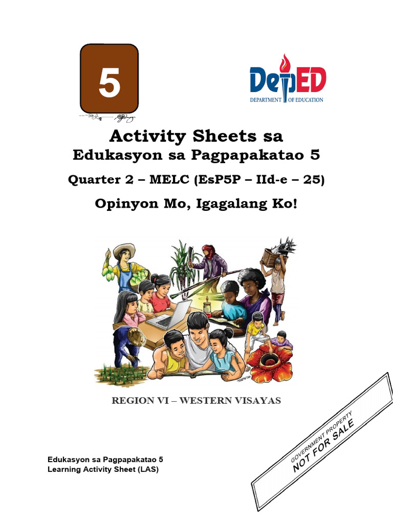 Esp Las Grade 5 Week 4 | PDF