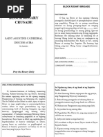 Tagalog Rosary Prayers | PDF