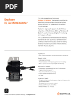 Enphase Micro Inverter - Data Sheet | PDF | Electrical Engineering ...