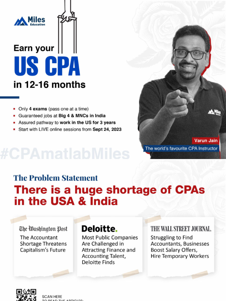 Miles CPA Roadmap | PDF