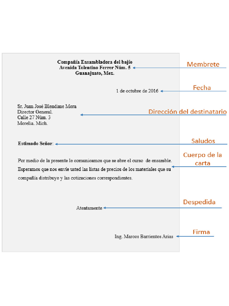 Ejemplo-de-carta | PDF