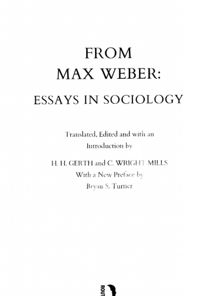 Weber Max Science As A Vocation From Max Weber | PDF