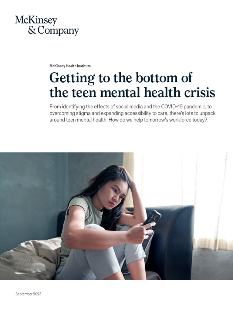 Getting To The Bottom of The Teen Mental Health Crisis | PDF | Mental ...