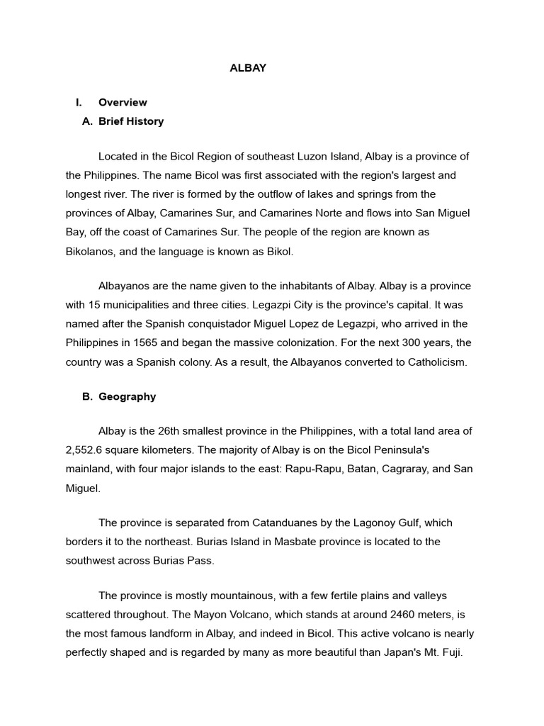 Albay | PDF