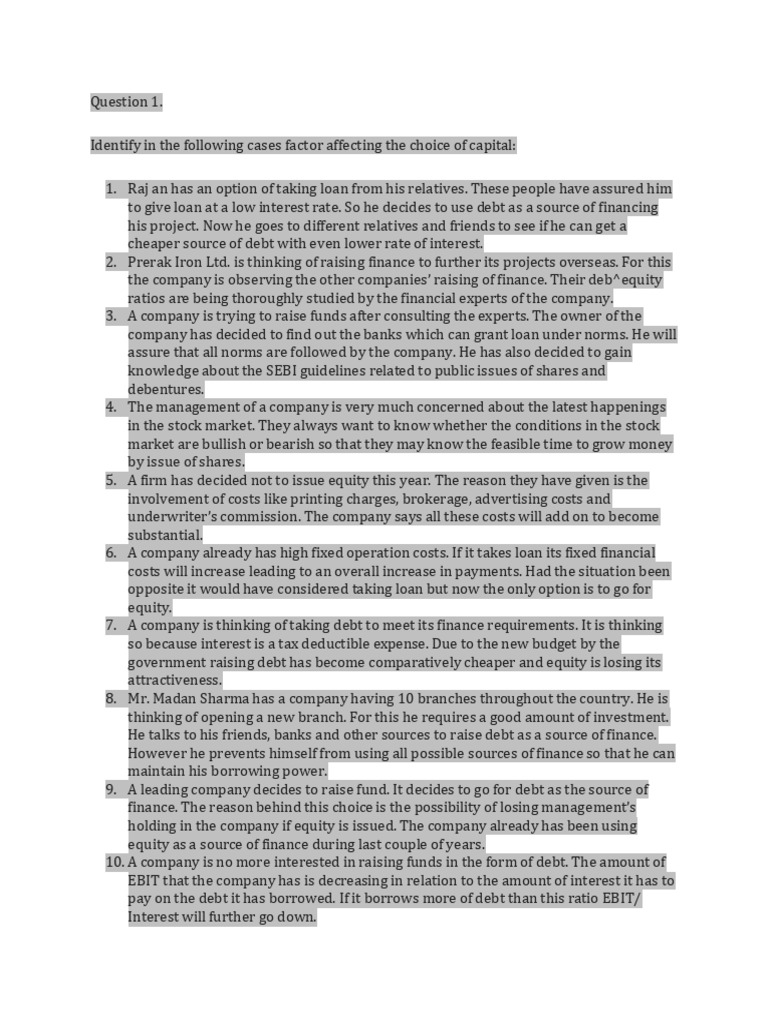 Financial Management Case Studies | PDF | Dividend | Taxes