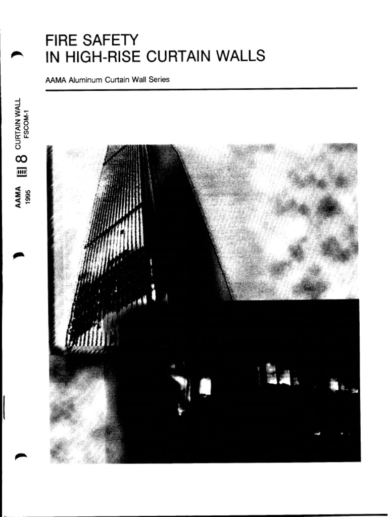 Fire Safety in High Rise Curtain Walls-1995 | PDF