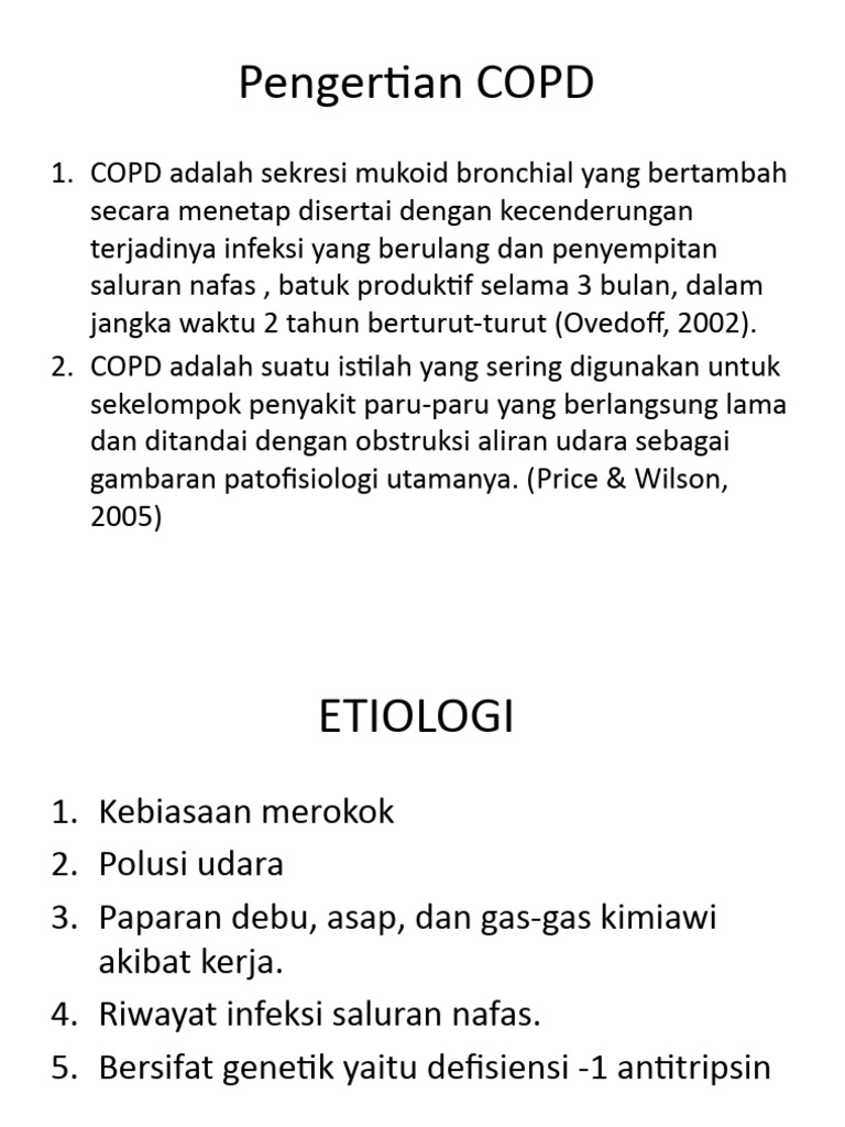 Copd | PDF