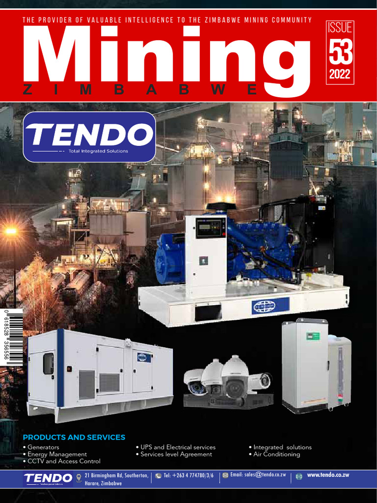 Mining Zimbabwe March 2022 Magazine 53 Compressed | PDF | Mining ...
