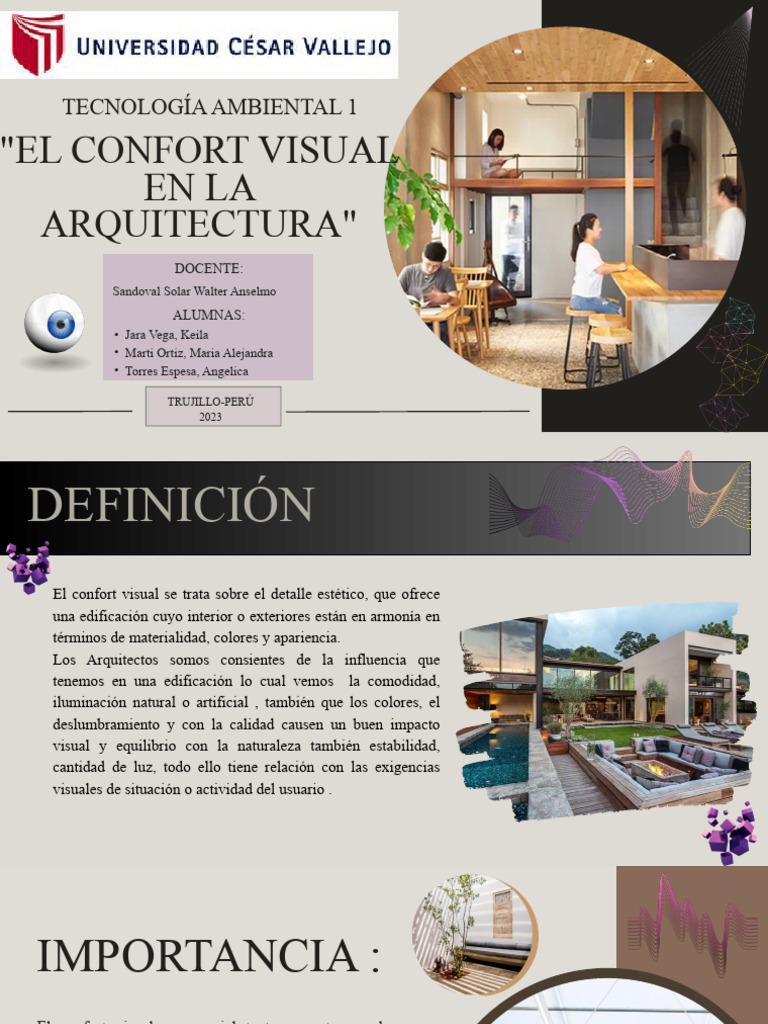 El Confort Visual | PDF | Encendiendo | Ligero