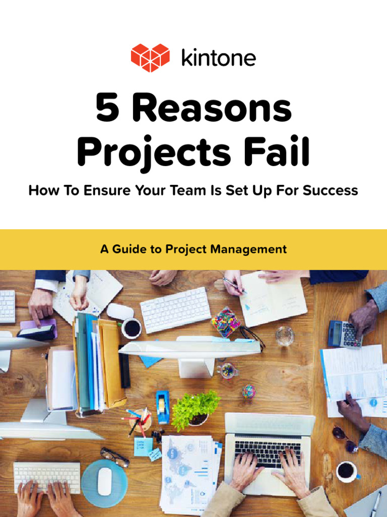 5 Reasons Projects Fail Download Free Pdf Project Management