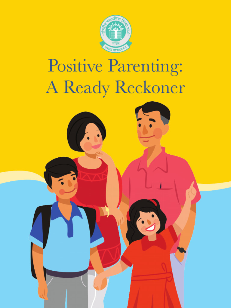 CBSE Positive Parenting Book | PDF | Parenting | Attachment Theory