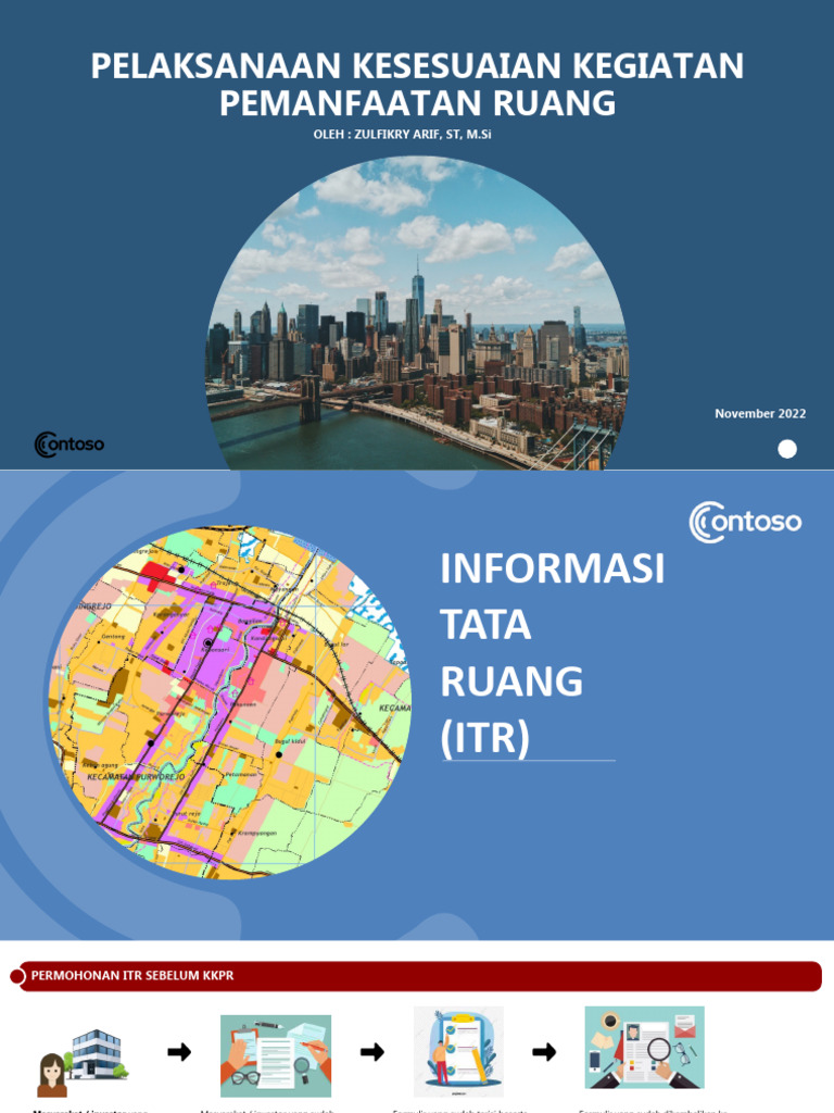 Kesesuaian Kegiatan Pemanfaatan Ruang (KKPR) - SPJ | PDF