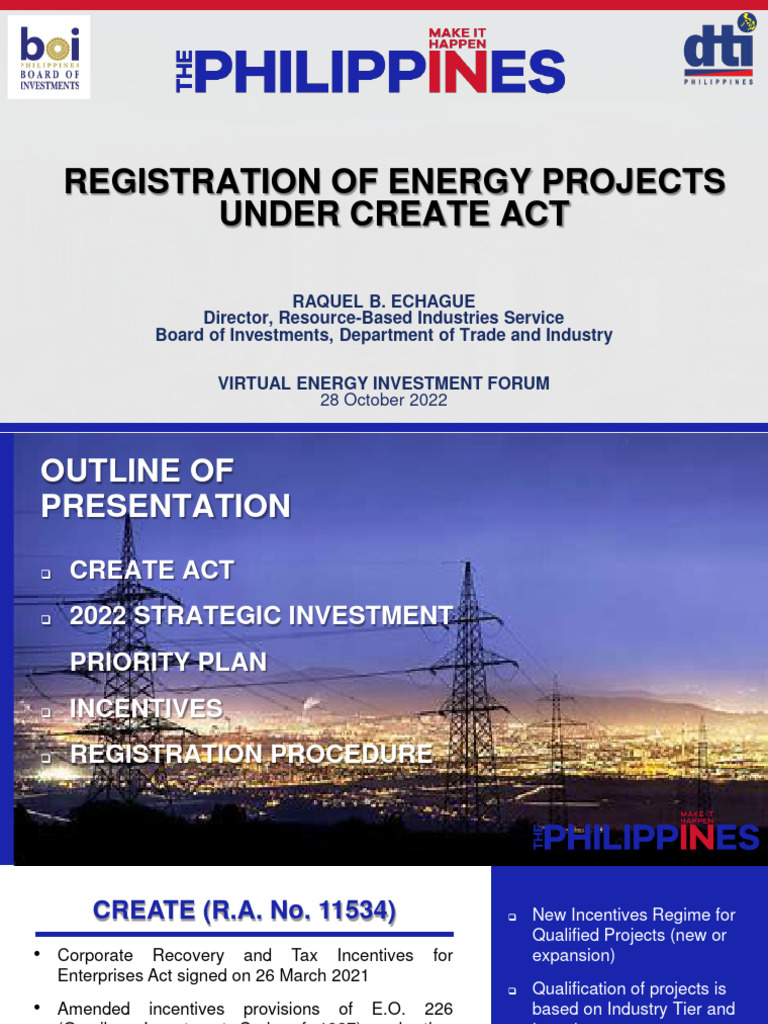 03 Registration Procedure Under The CREATE Law | PDF | Tax Deduction ...
