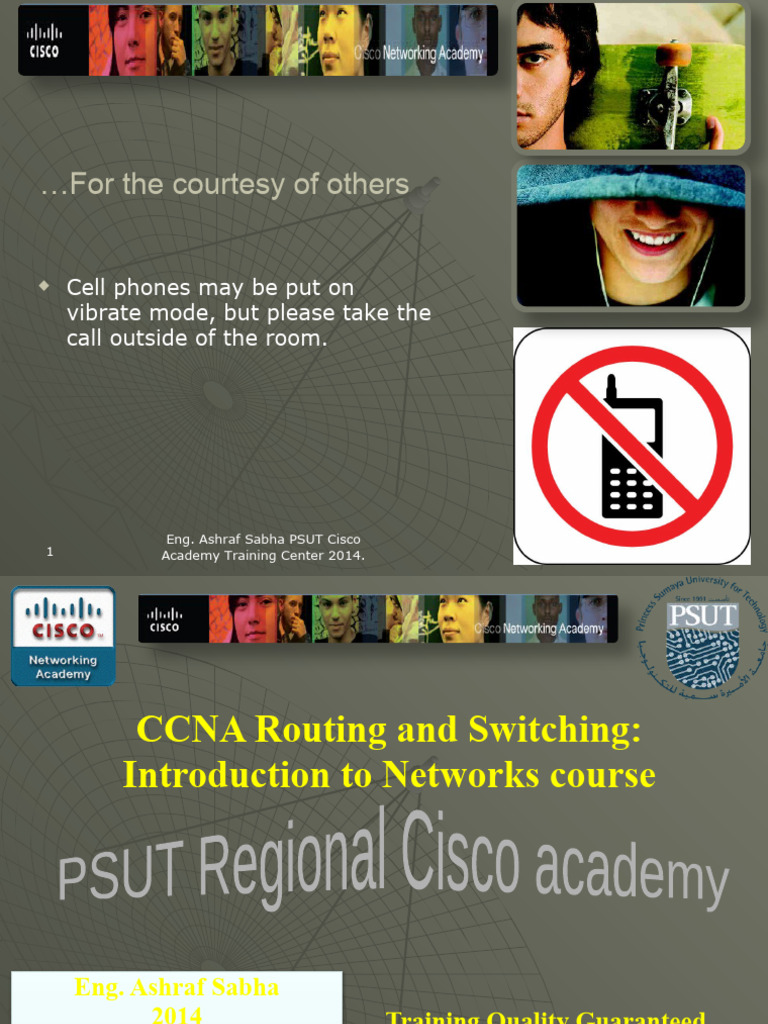 Ccna1 CH1 | Download Free PDF | Computer Network | Transmission Medium