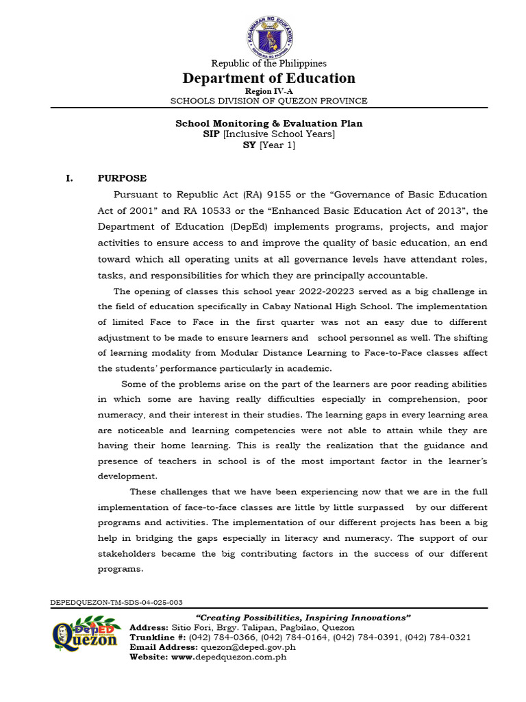 Cabay Nhs Draft - ME-Plan-template-with-guide | Download Free PDF ...