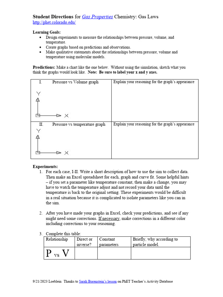 Gas Properties | PDF
