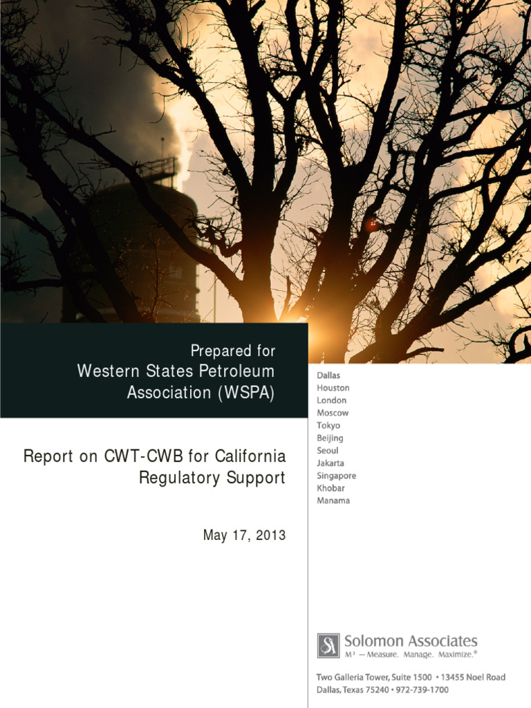CWT-CWB Backgrounddocument | PDF | Oil Refinery | Cogeneration