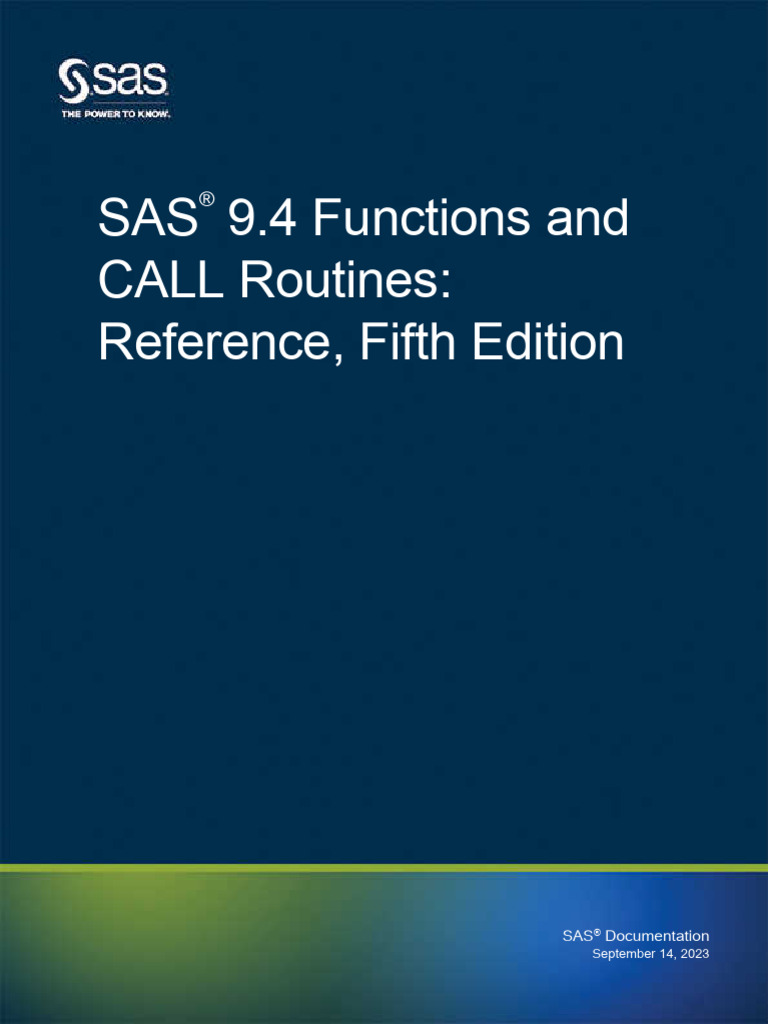 Sas Lefunctionsref Pdf Parameter Computer Programming Regular 1864