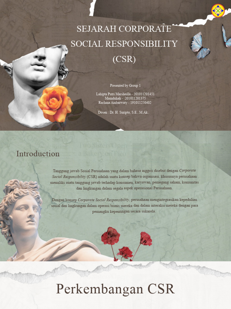 Sejarah CSR - Kelompok 1 | PDF