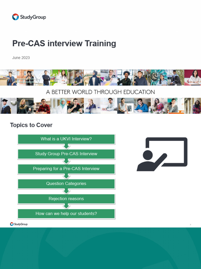 Pre-CAS Interview Agent Webinar 26.06.2023 Study Group | Download Free ...