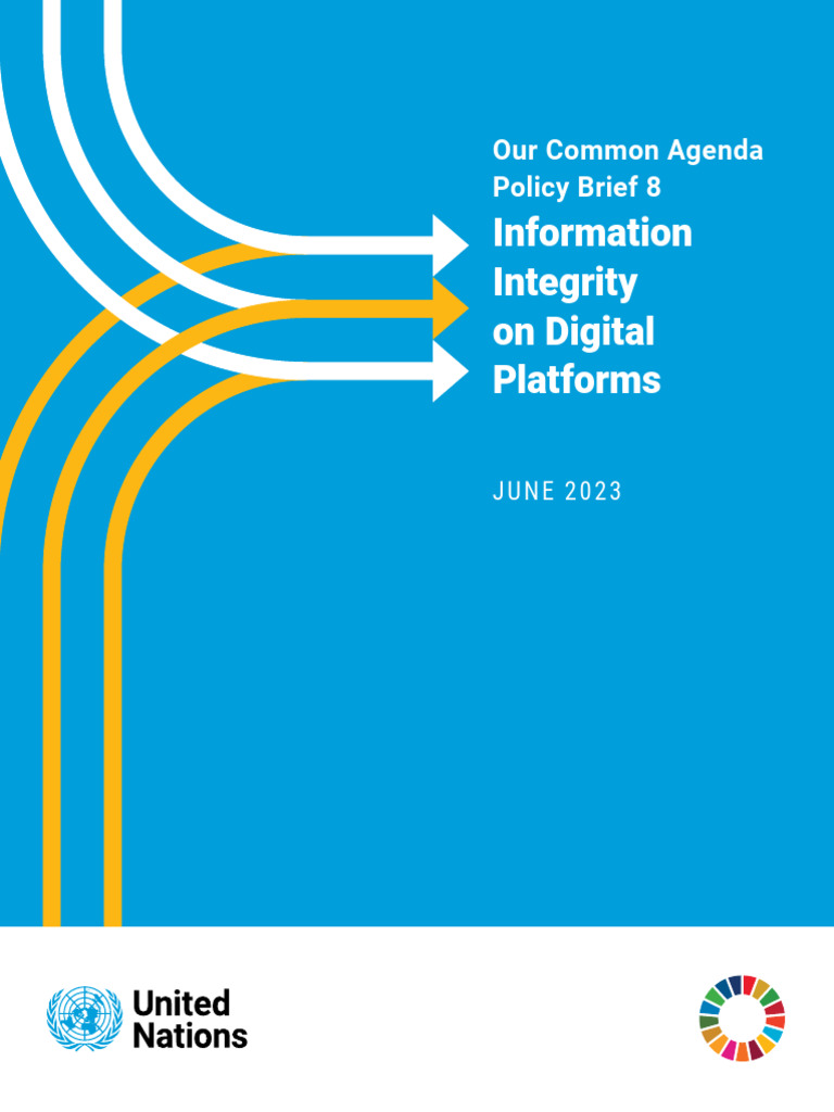 UN Our-Common-Agenda-Policy-Brief-Information-Integrity-En | PDF | Cost ...