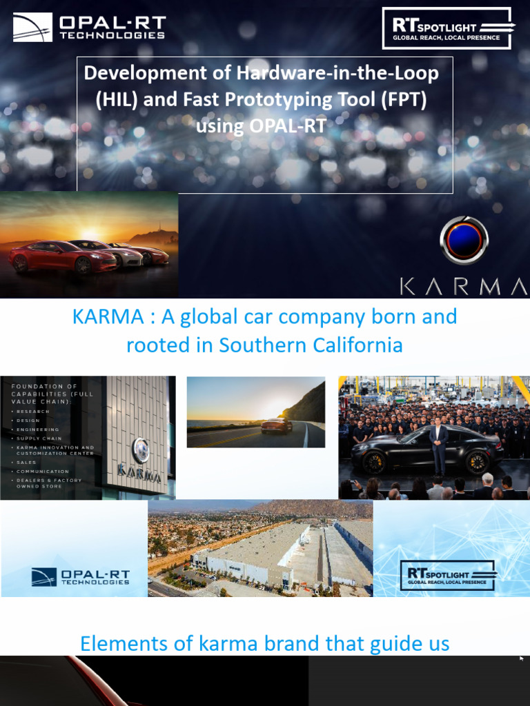HIL and FPT Development with OPAL-RT | PDF | Power Inverter | Electric ...