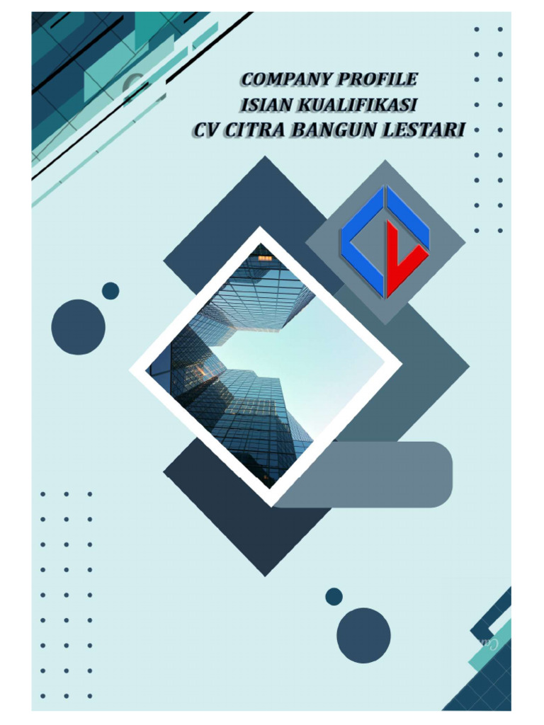 Compro CV Citra Bangun Lestari Full | PDF | Bisnis