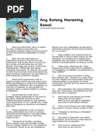 Sitsiritsit Lyrics Filipino Folk Song | PDF