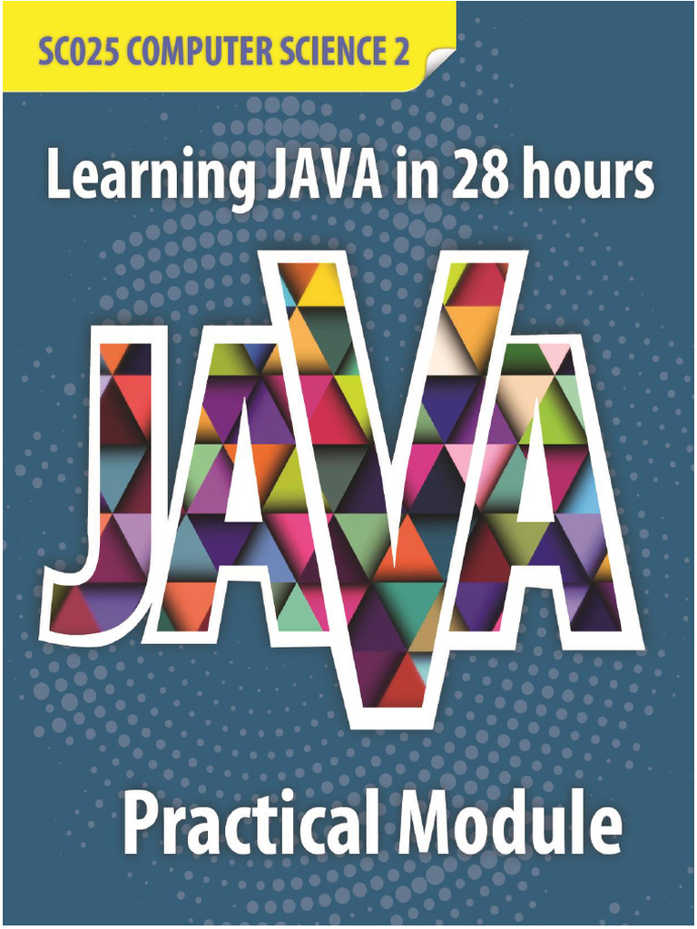 Learning Java in 28 Hours | Download Free PDF | Data Type | Boolean Data Type