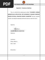 Certificate of Statistician | PDF