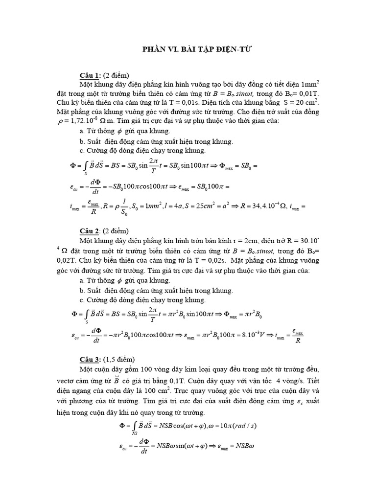 FILE - 20200710 - 184835 - BT và đáp án PHẦN VI từ gui sv | PDF