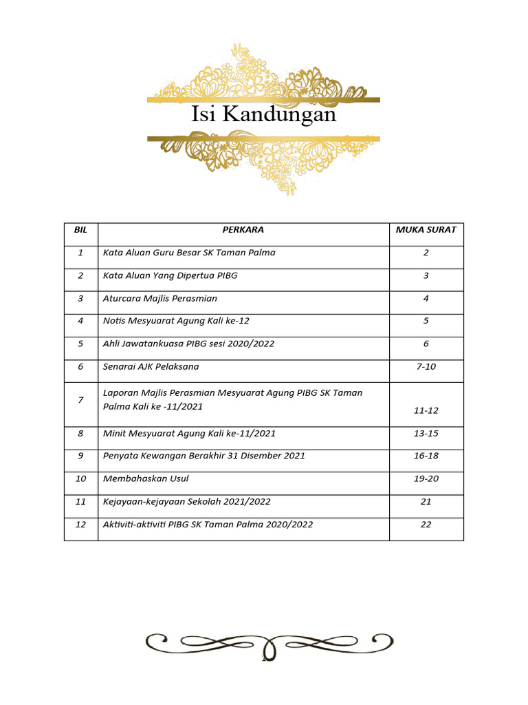 Buku Mat Pibg - Terkini | PDF