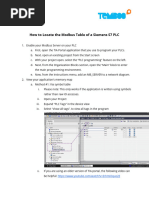 How To Use Modsim To Simulate The Modbus Device | PDF | Computers