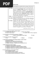 AP 6 Quarter 1 Summative Test 1 | PDF