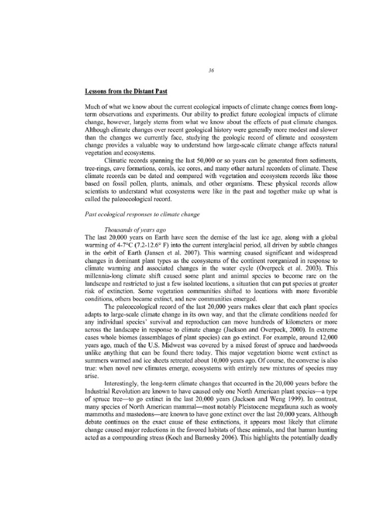 Climate Change | PDF