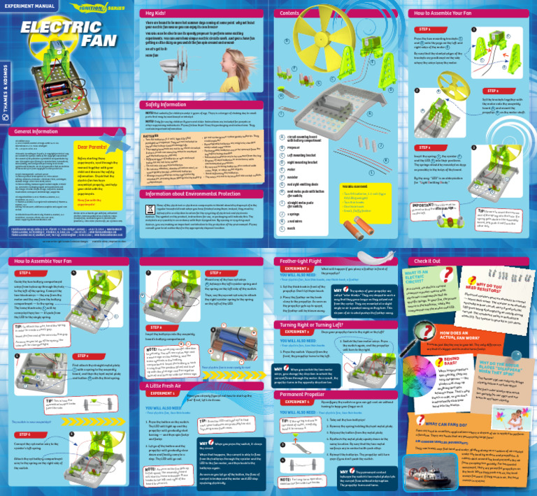 Electricfan Manual | PDF | Electricity | Electrical Engineering