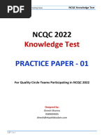 Knowledge Test P4 | PDF