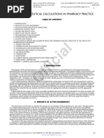 Geometric Dilution | PDF | Tablet (Pharmacy) | Dose (Biochemistry)