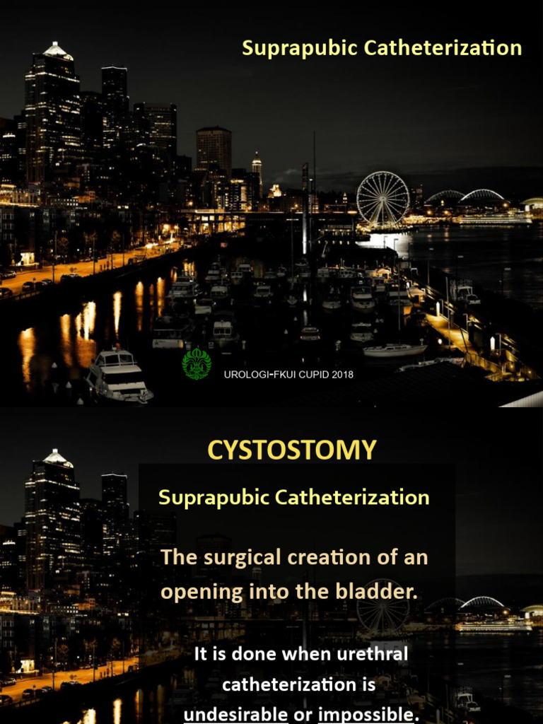 Suprapubic Catheterization | PDF | Clinical Medicine | Medical Specialties