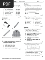 Brainy 4 Unit 1 Test | PDF